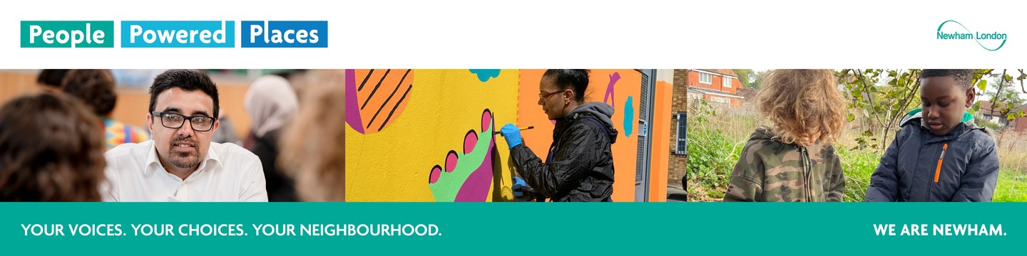 Folder: Newham's People Powered Places 2023 - 2025